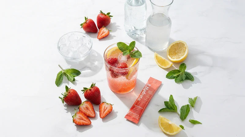 Sparkling Strawberry Refresher Recipe | 310 Nutrition