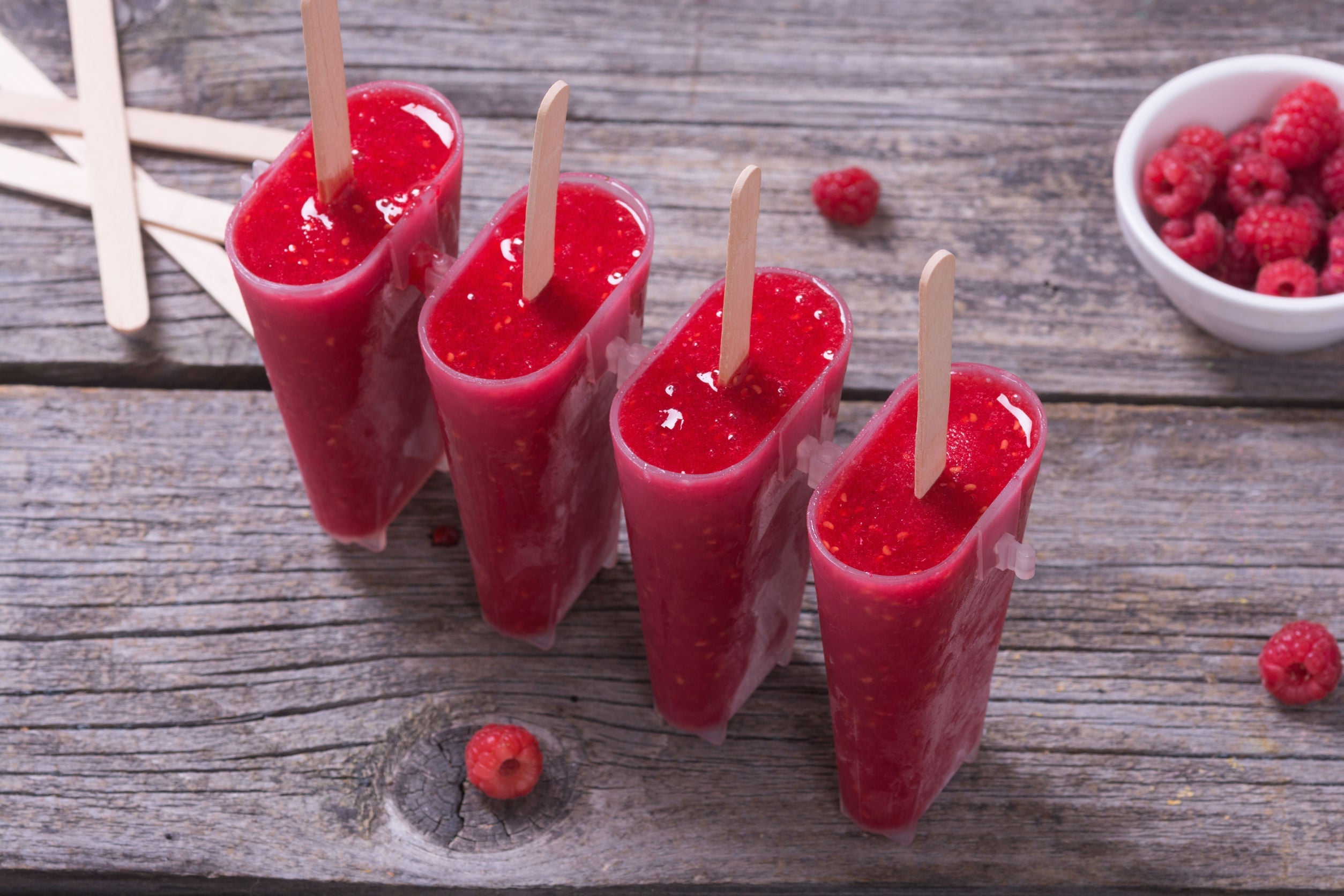 310 Rasberry Fruit Pops Recipe