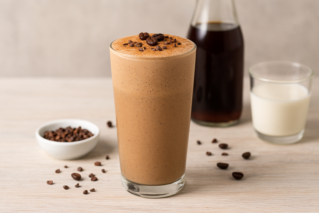 DIY Iced Protein Coffee Frappe for Energy | 310 Nutrition