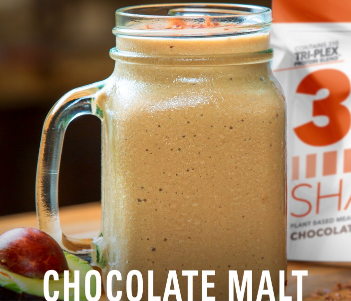 Chocolate Malt Meal Replacement Shake Recipe | 310 Nutrition